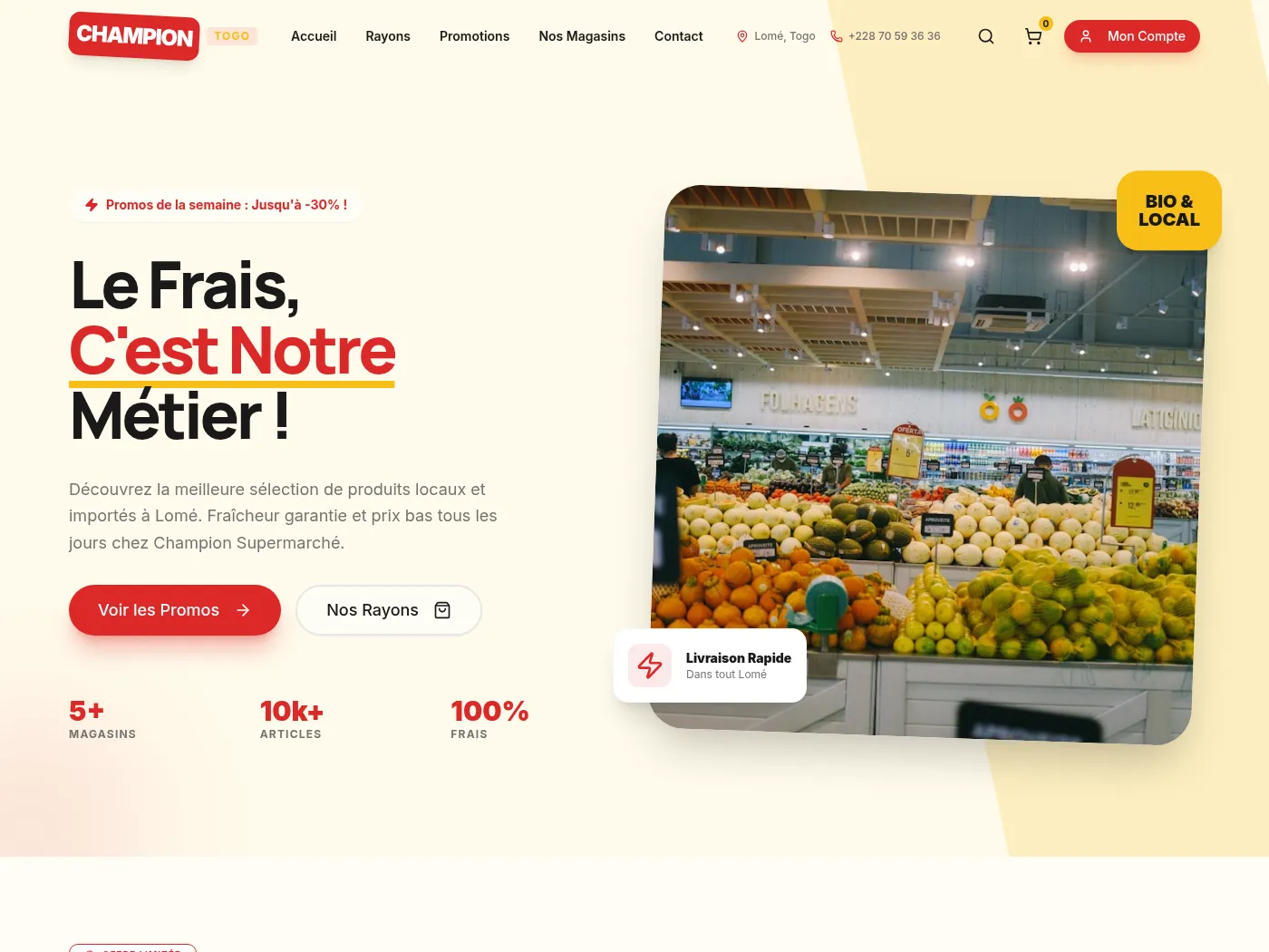 Champion Supermarché Web