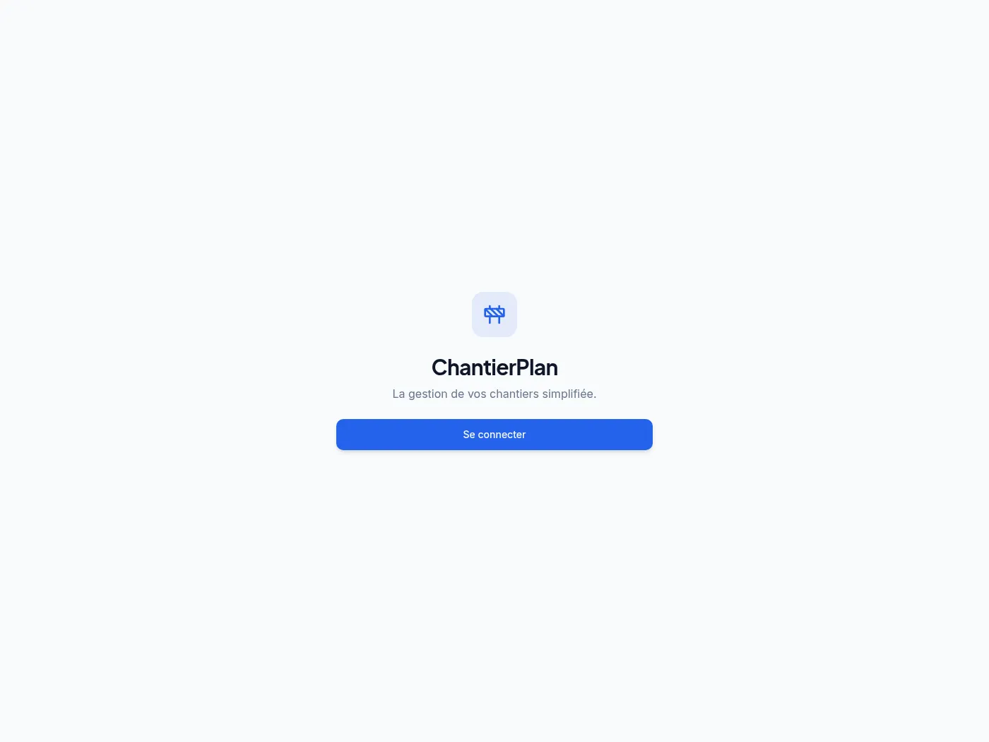 ChantierPlan