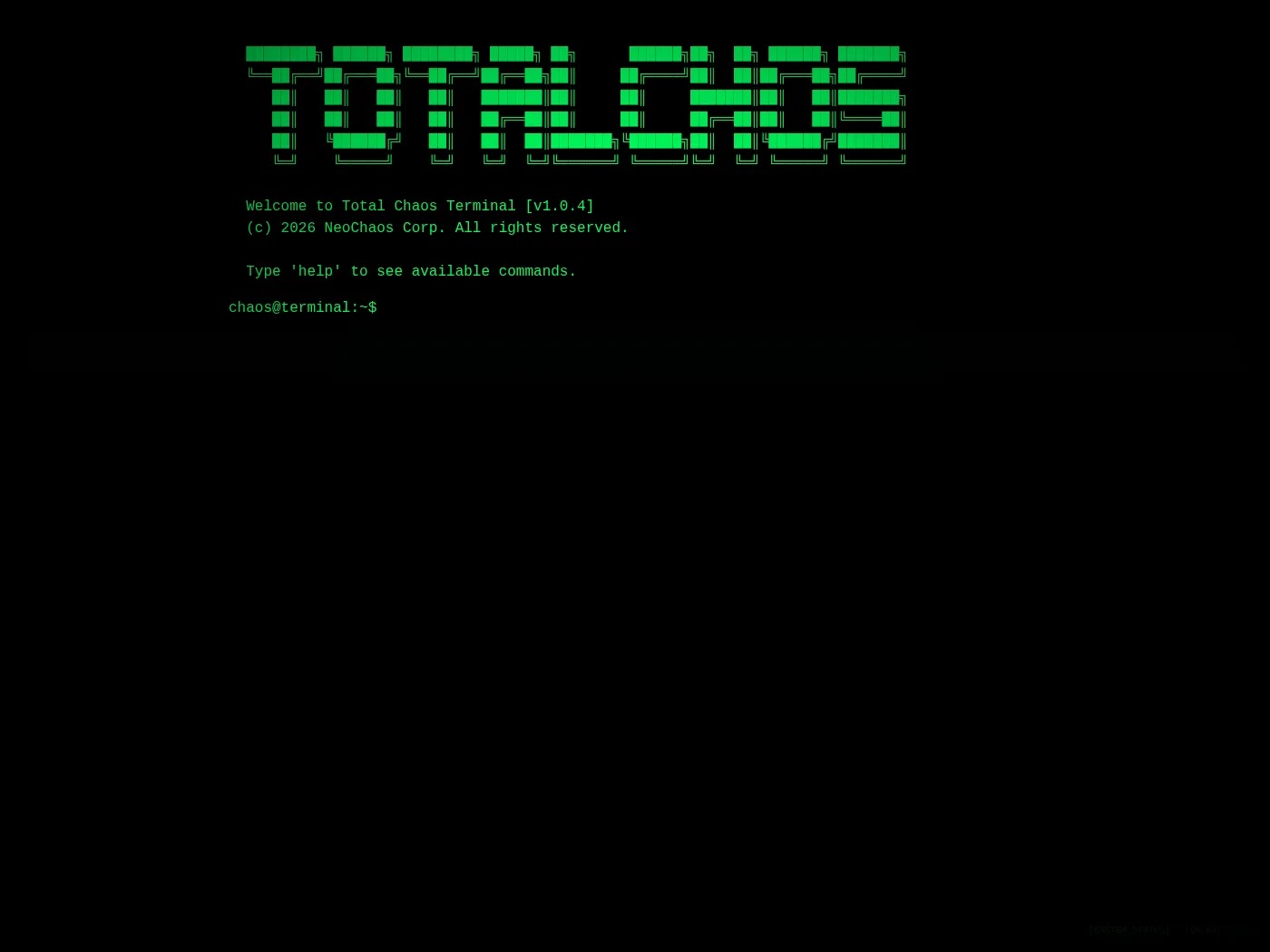 Total Chaos Terminal