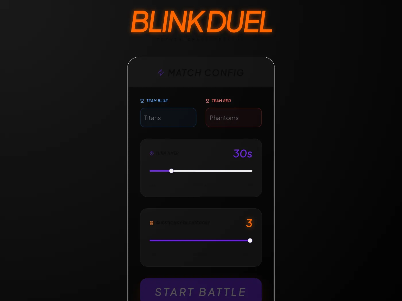 Chaos Duel Trivia Party