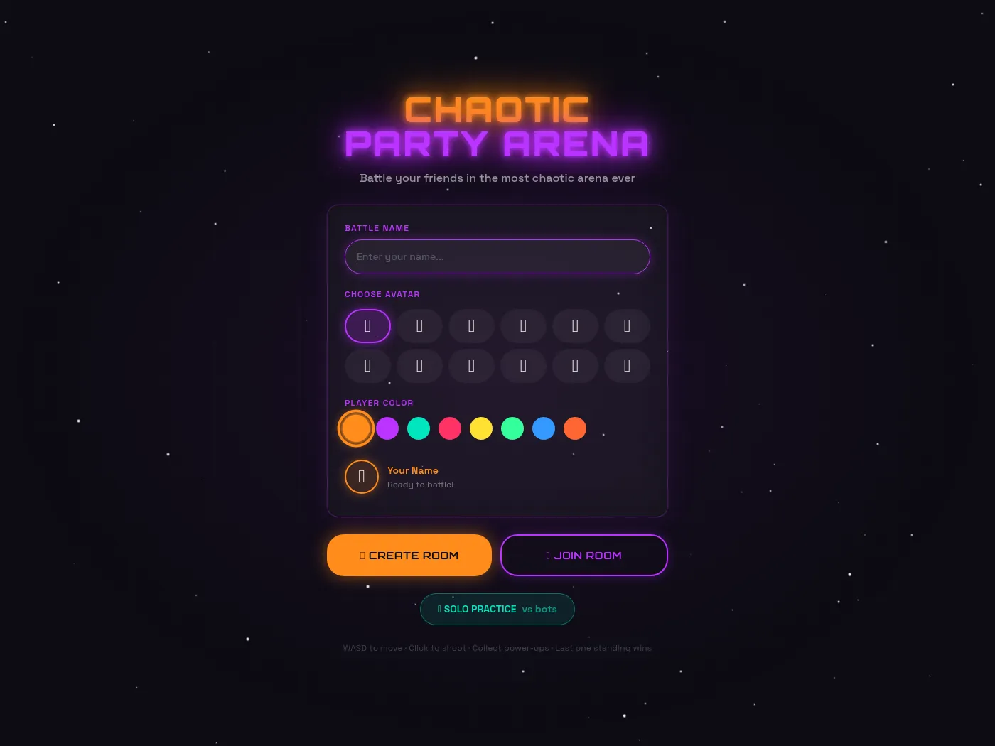 Chaotic Party Arena