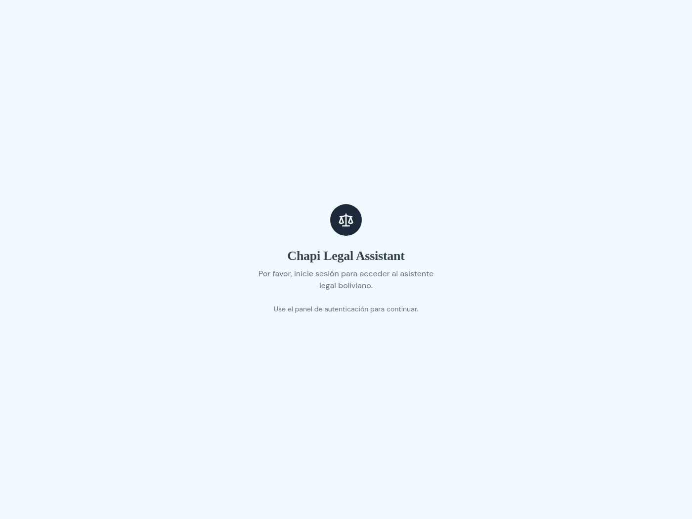 Chapi Legal Assistant