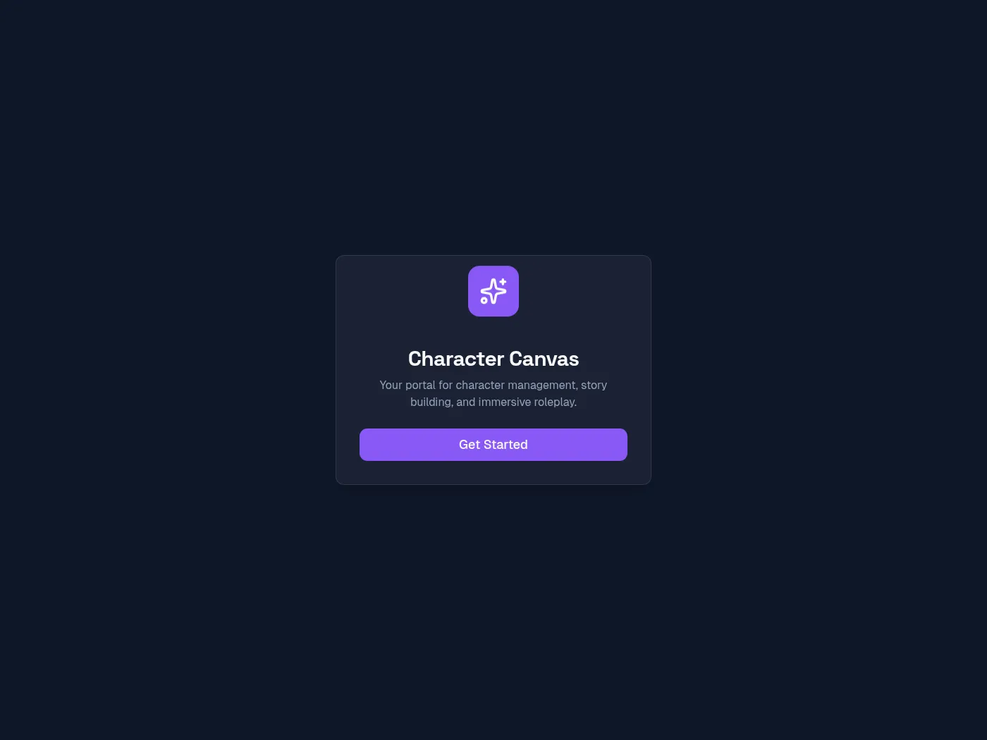 Character Canvas