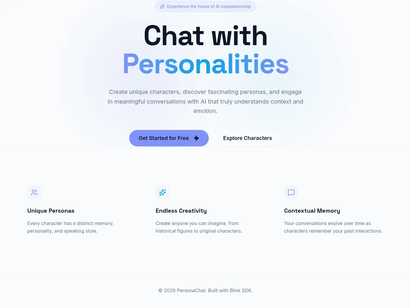 Character ChatBot