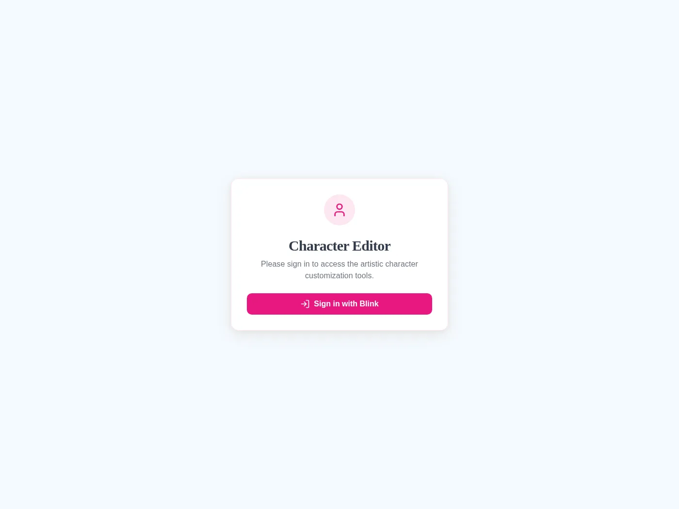 Character Wardrobe Editor