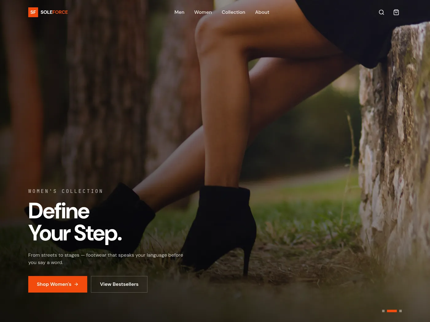 ShoeStore Character Site