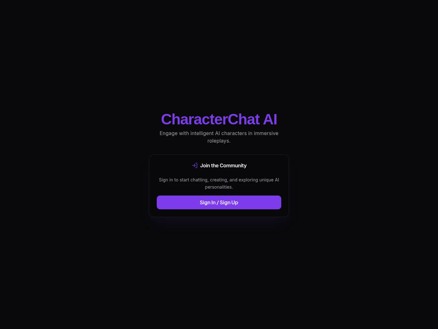 CharacterChat AI