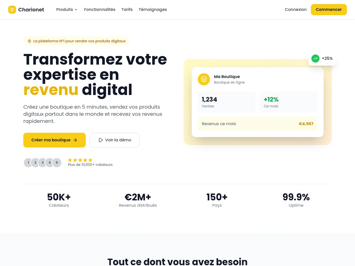 Charionet Marketplace
