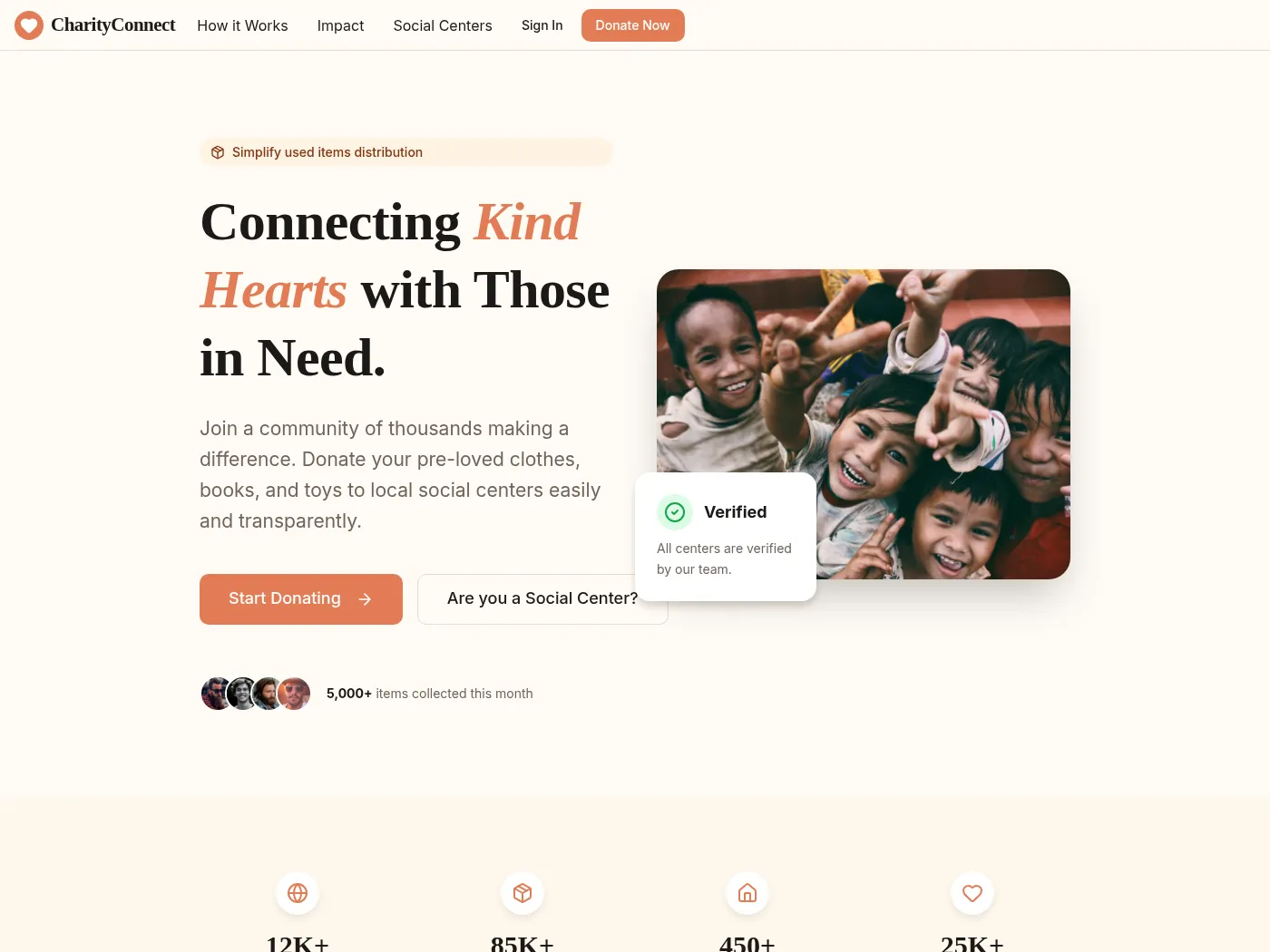 Charity Connect Hub