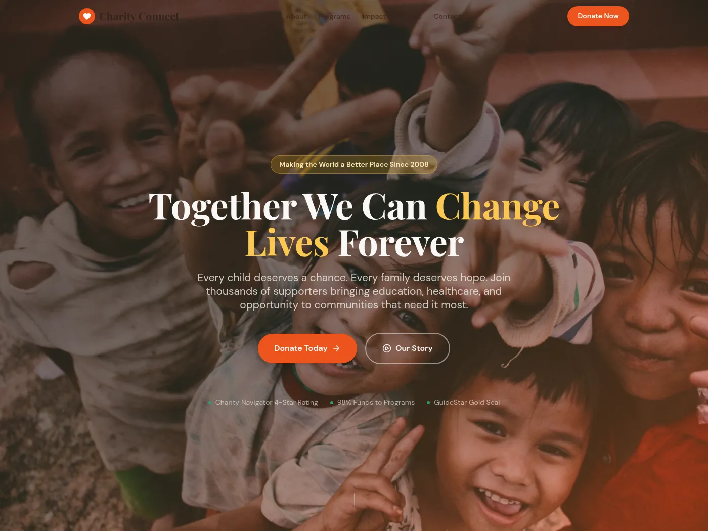 Charity Connect Web