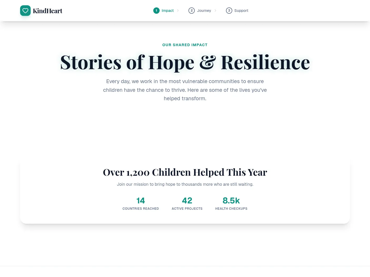 Charity Impact Funnel