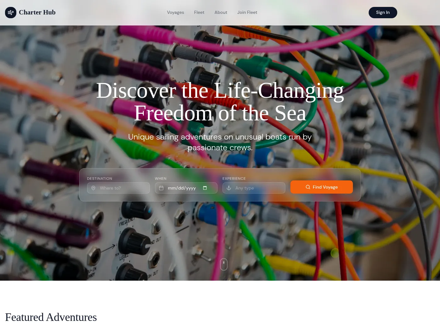 Adventure Charter Hub