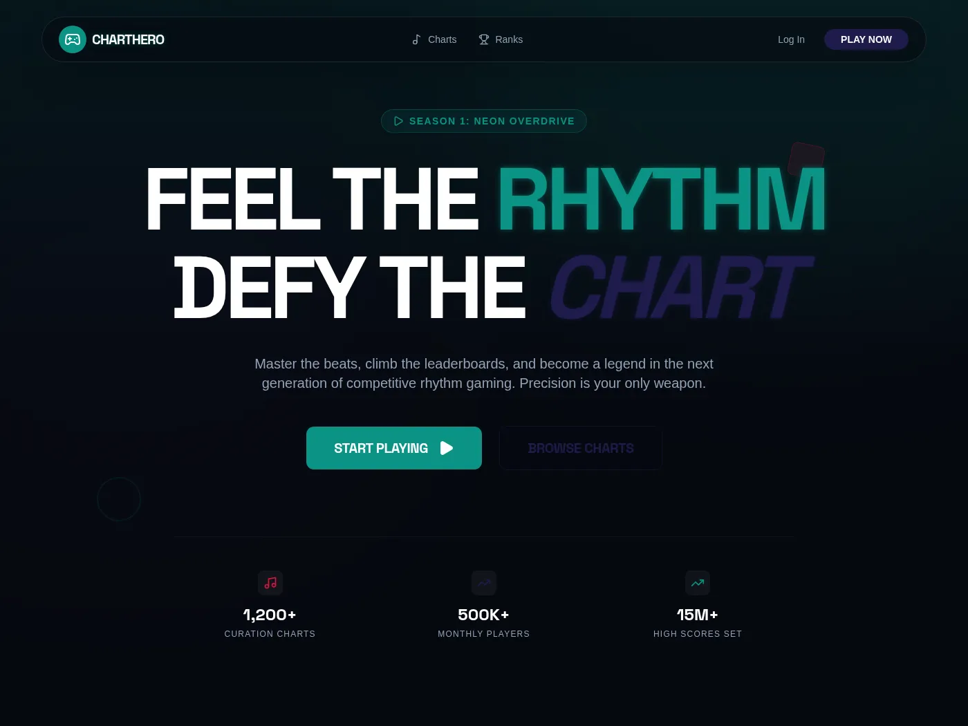 ChartHero Rhythm Platform