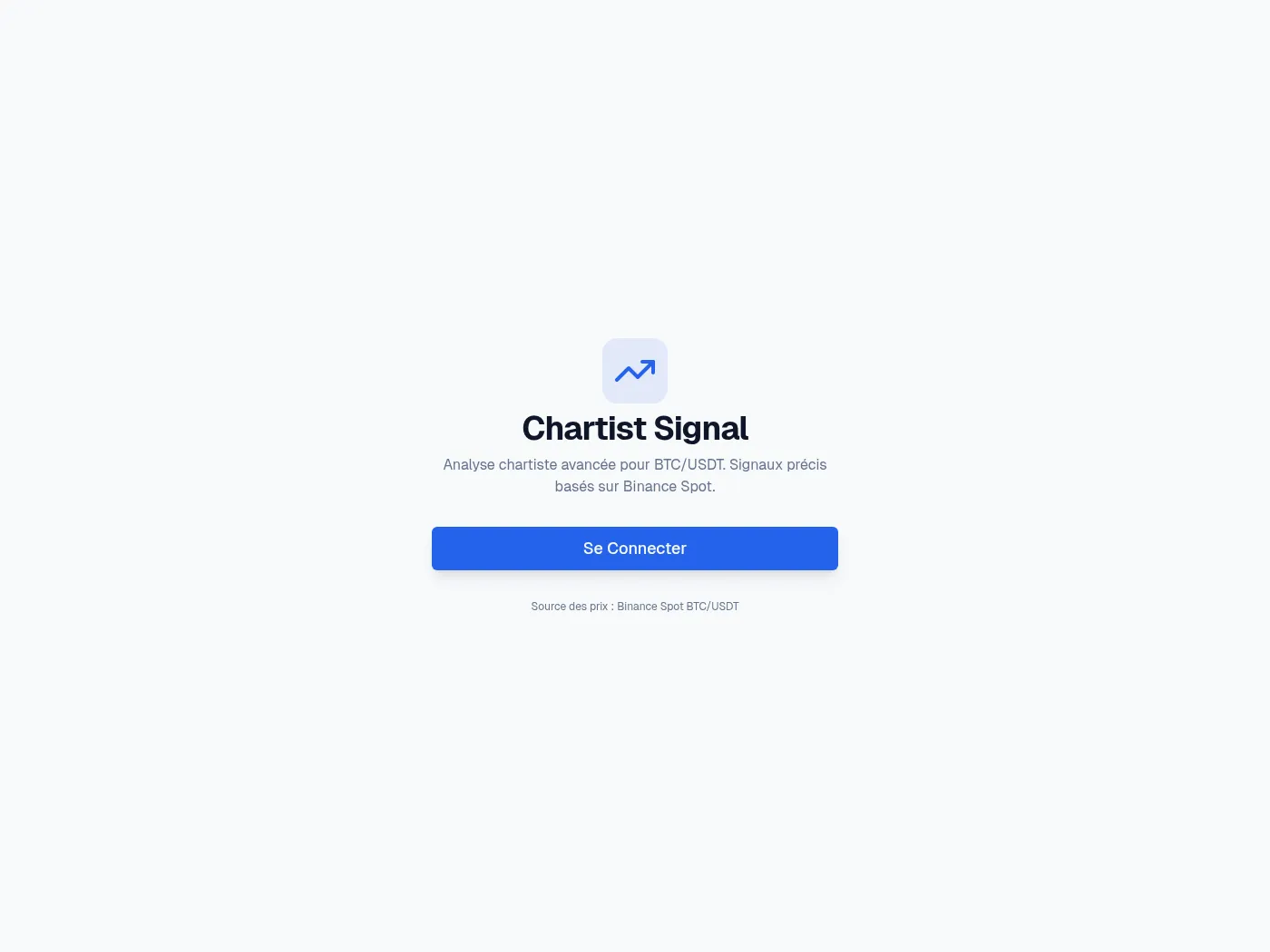 Chartist Signal Web App