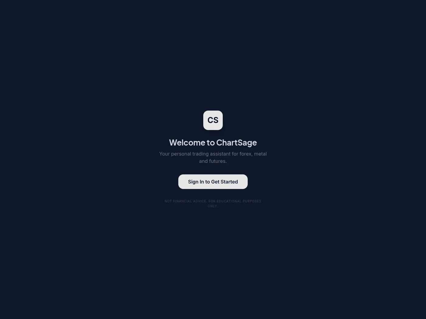 ChartSage Trading Assistant