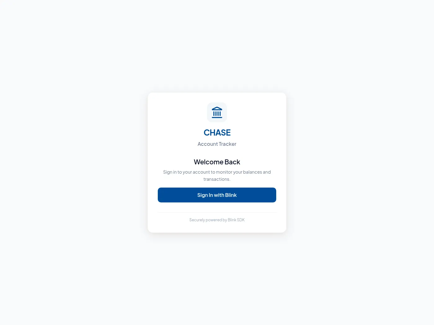 Chase Account Tracker