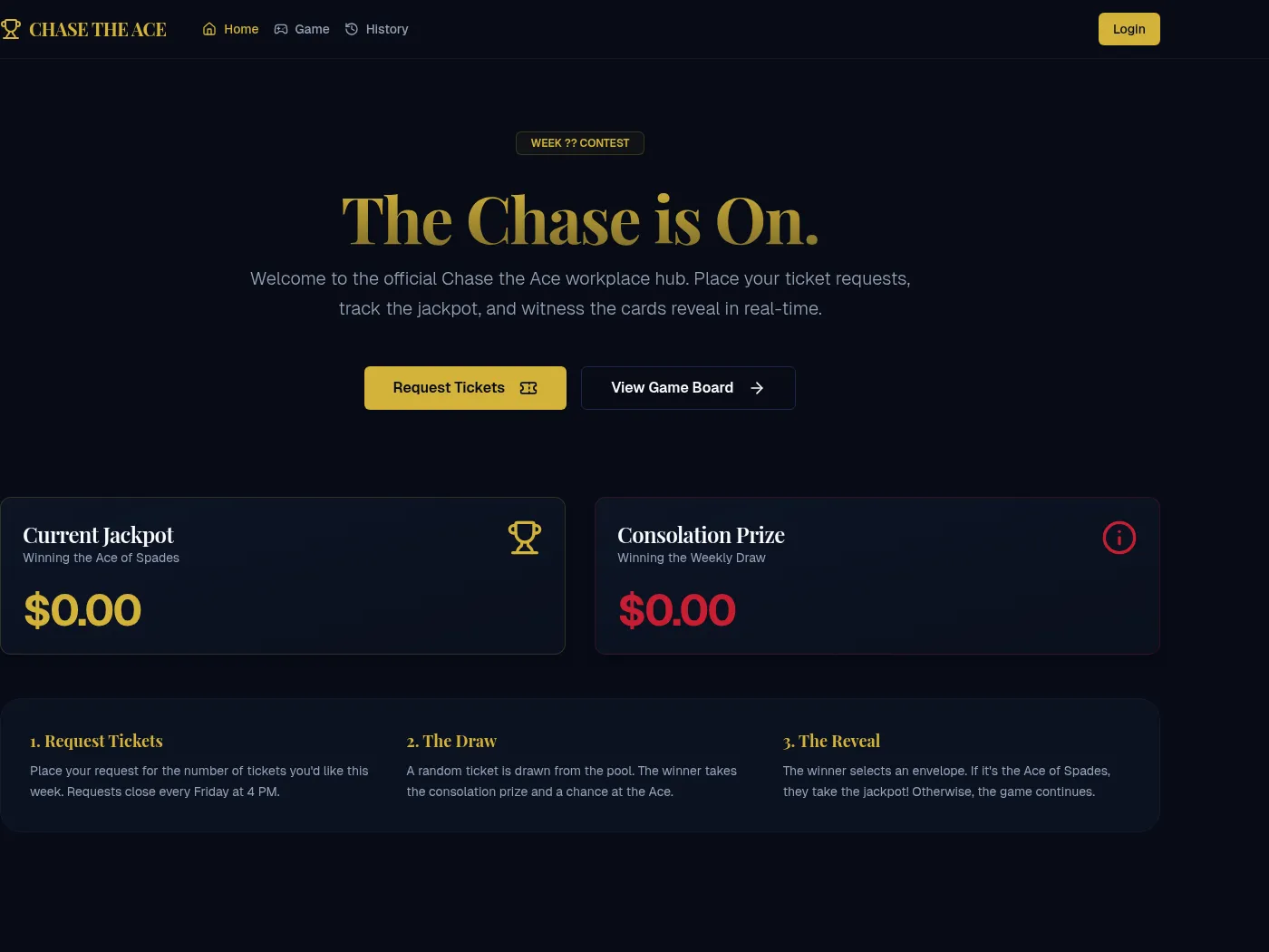 Chase the Ace Hub