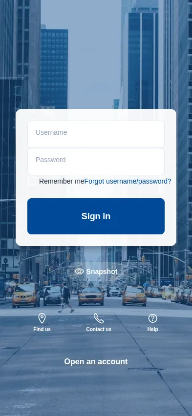 Chase iPhone App Clone