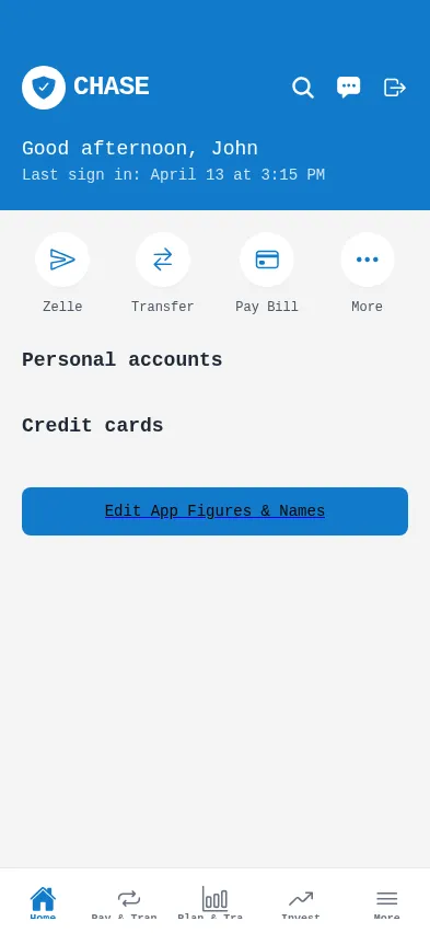 ChaseBank App Clone