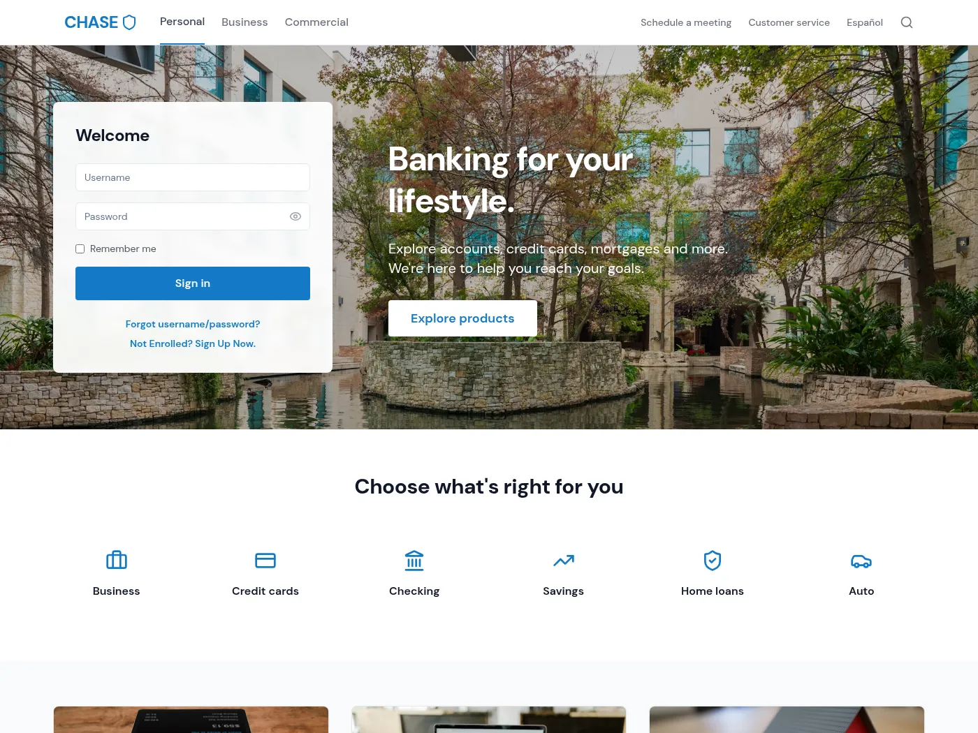 Chase Bank Web Clone