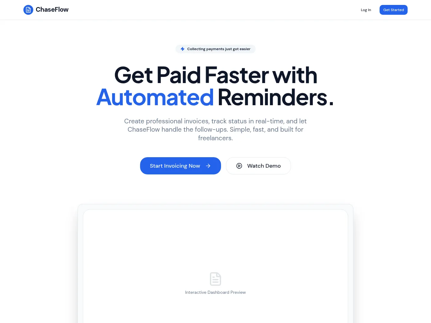ChaseFlow Invoicing SaaS