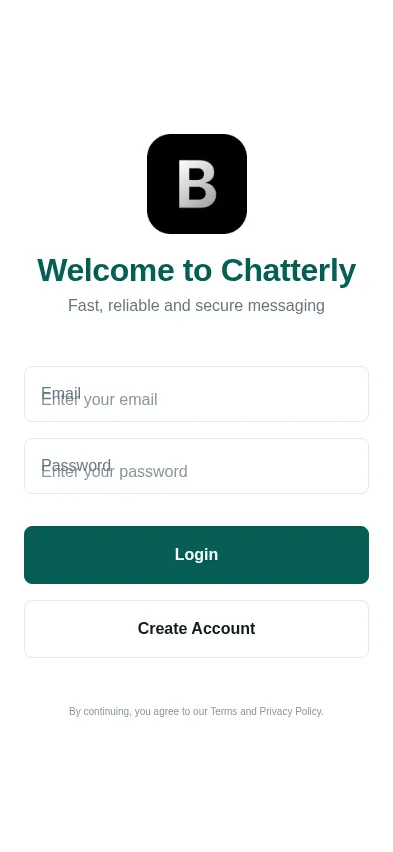 Chatterly Messenger