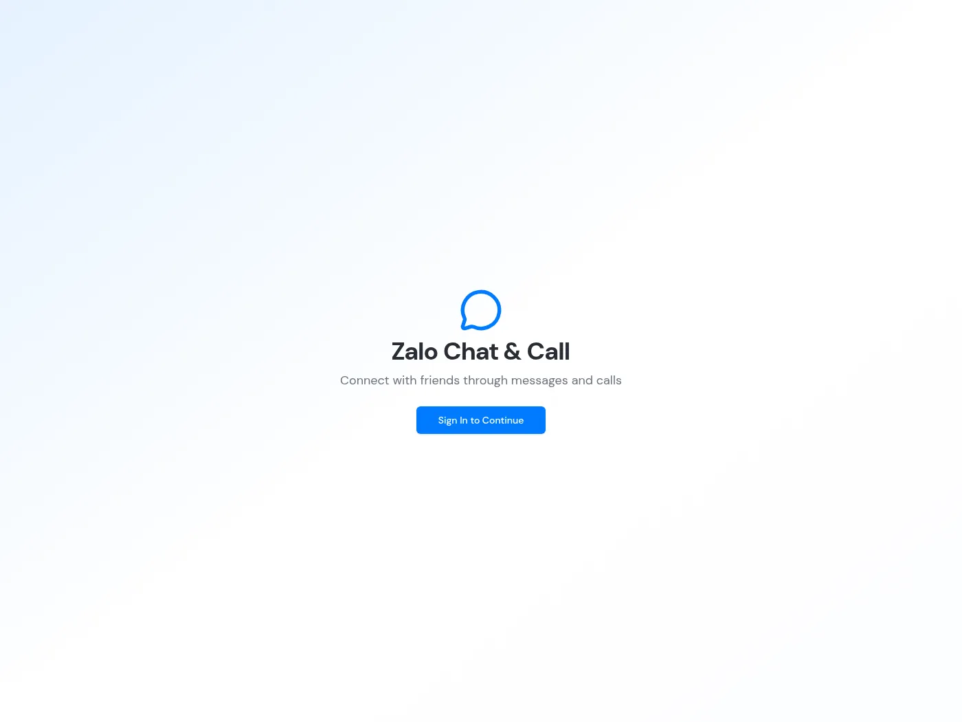Zalo Chat & Call App
