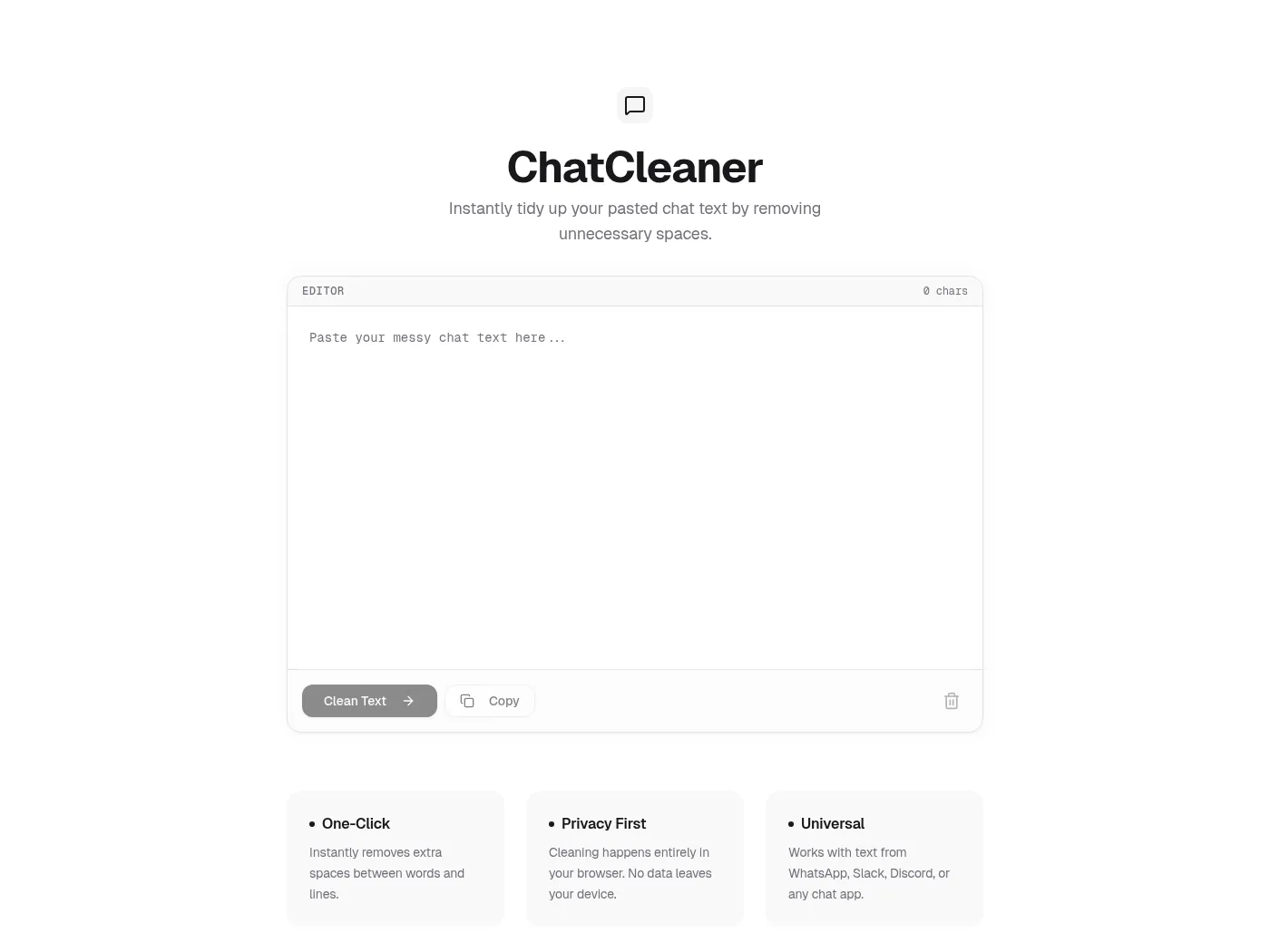 ChatCleaner