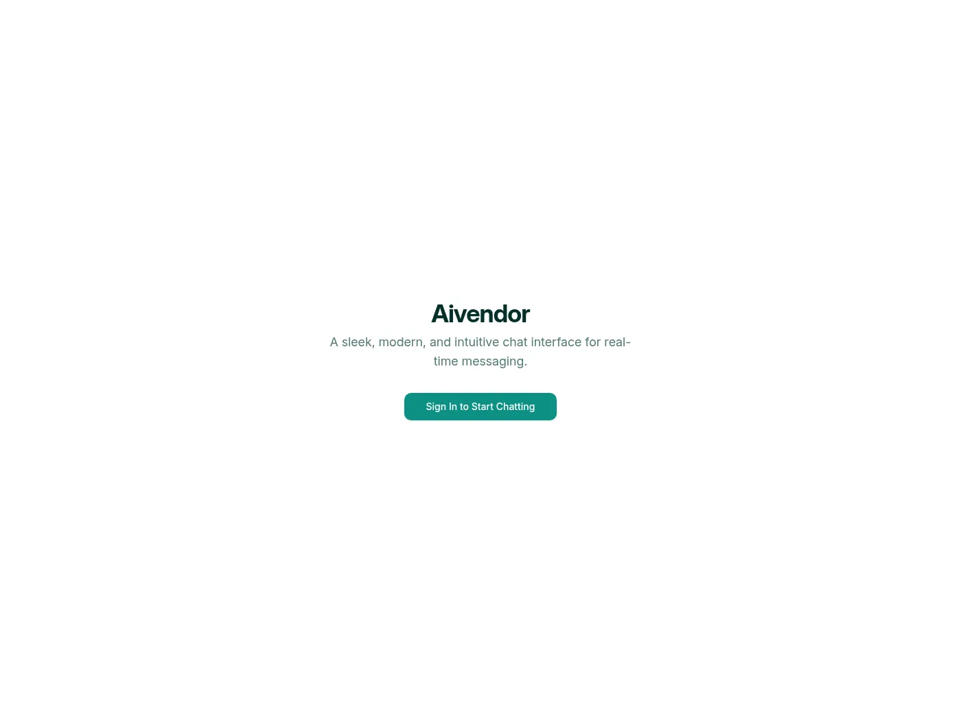 Aivendor Chat