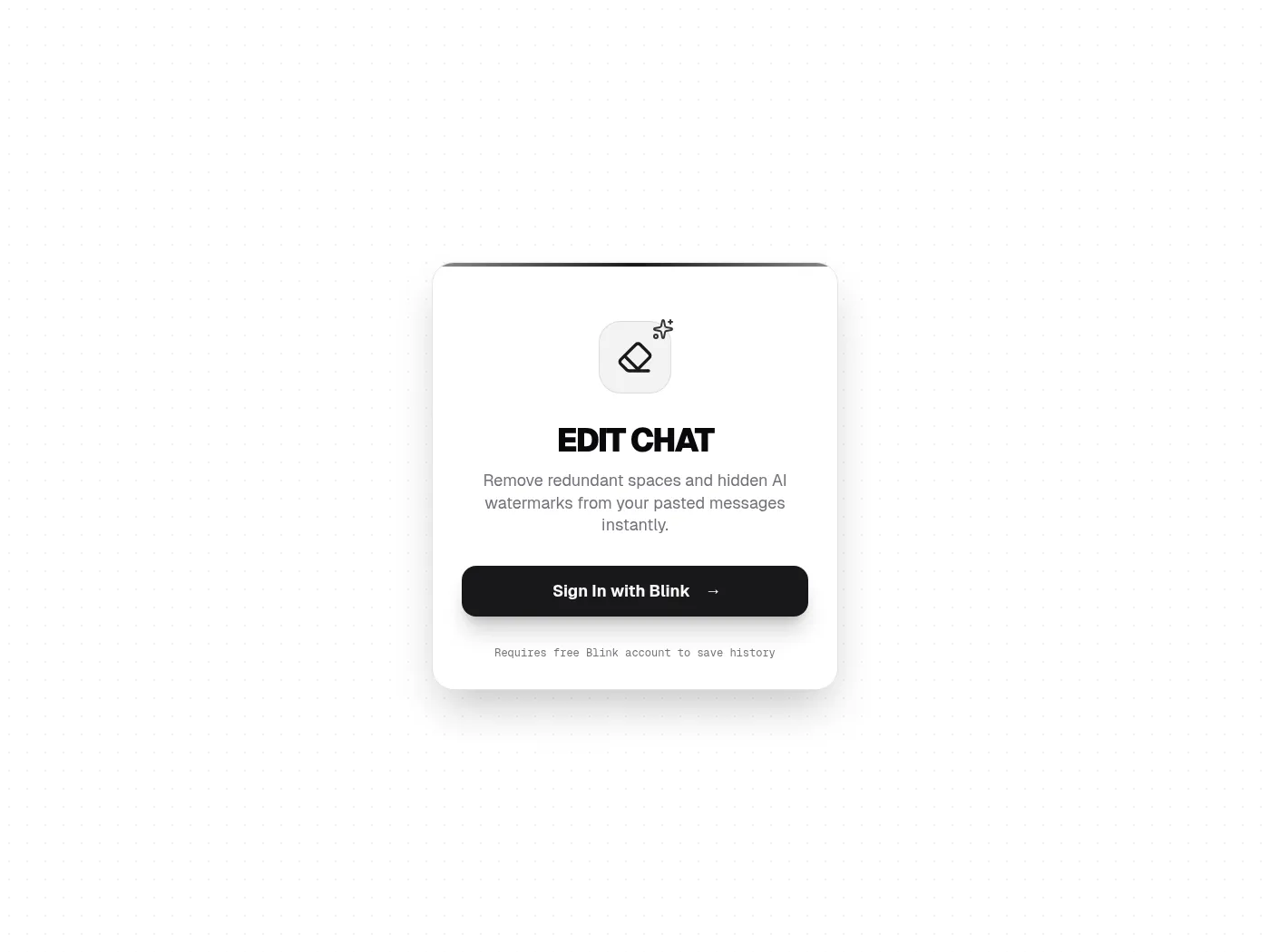 Chat Space Cleaner