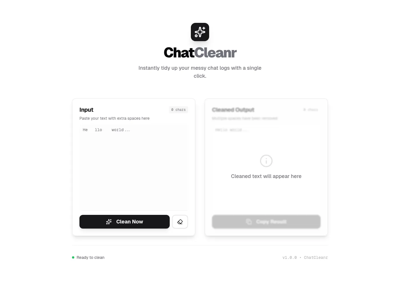 ChatCleanr