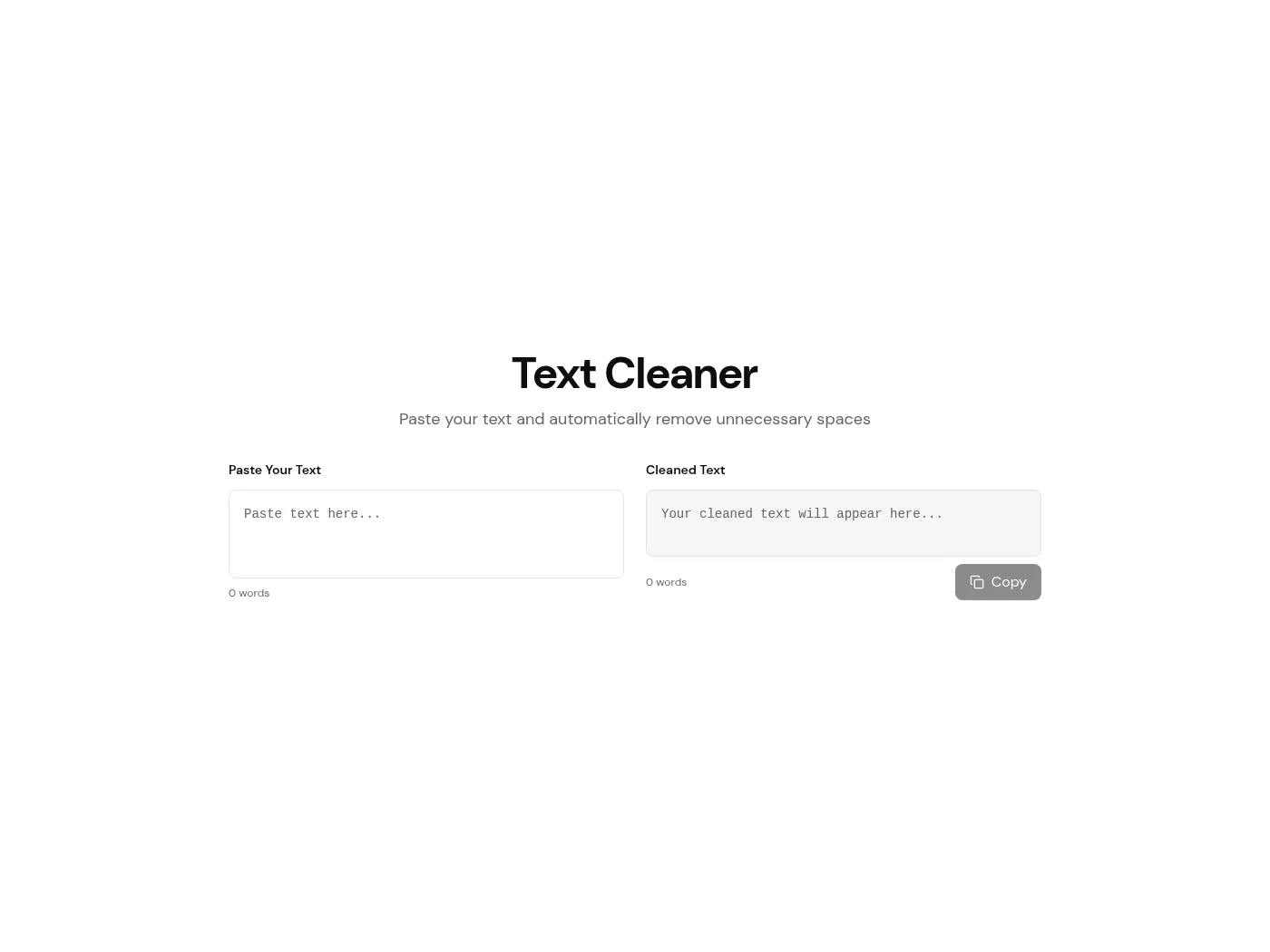 Chat Text Cleaner