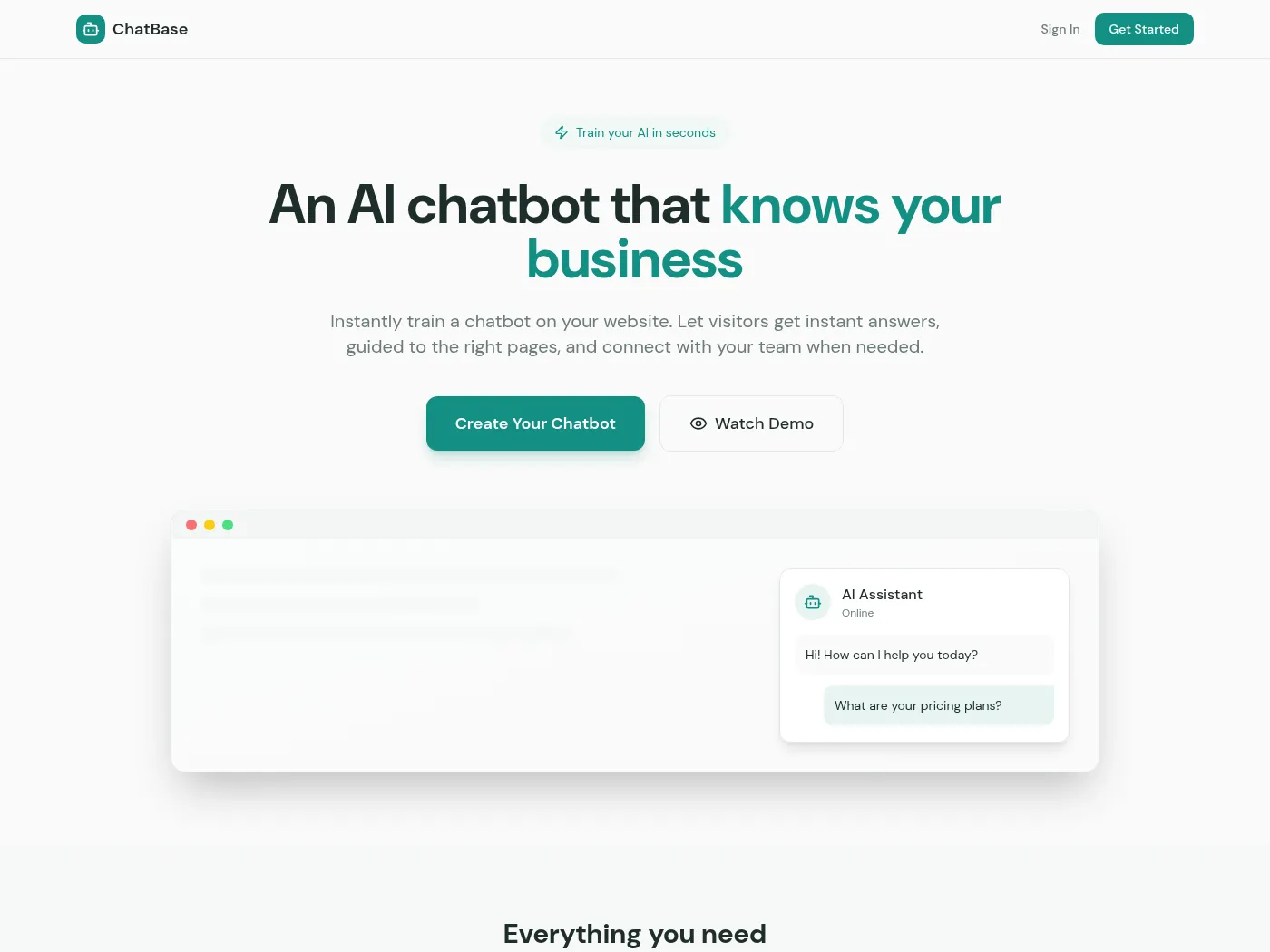 ChatBase AI Platform