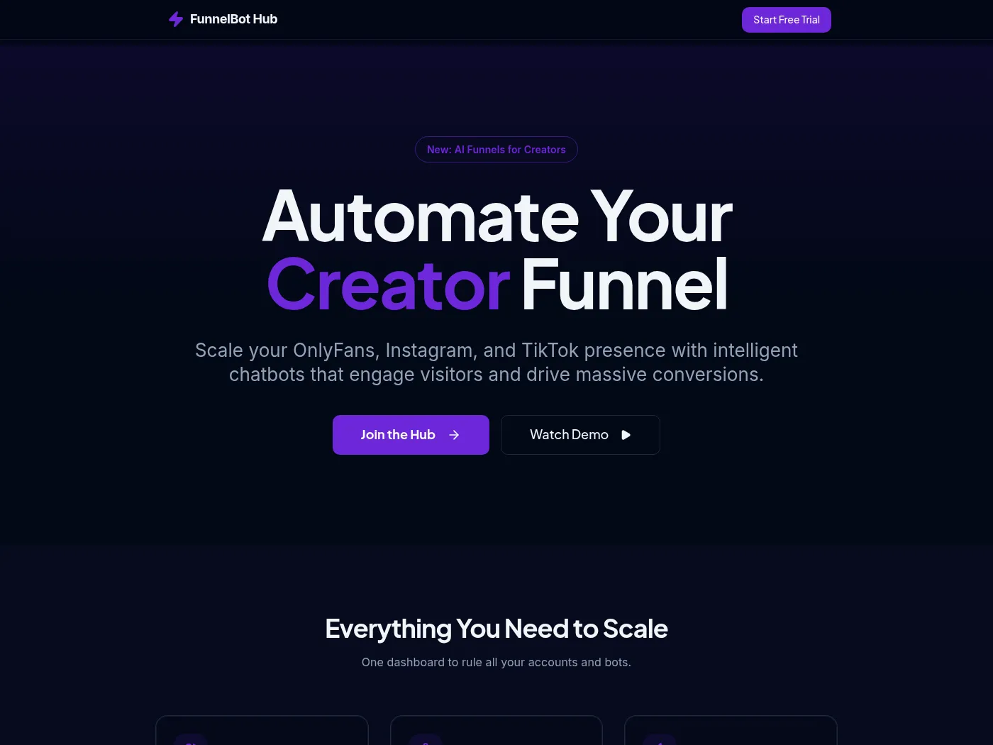 ChatBot Funnel Hub
