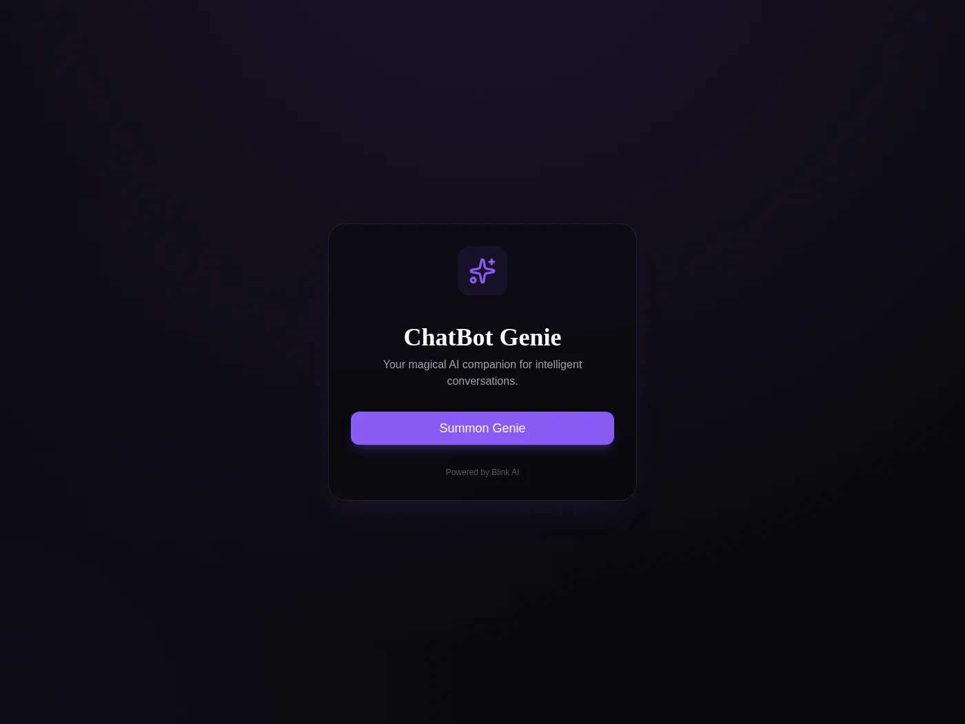 ChatBot Genie