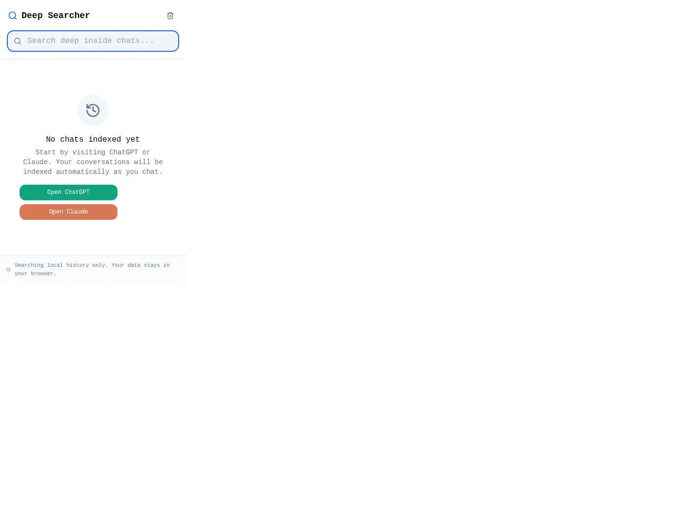 Chatbot Deep Searcher