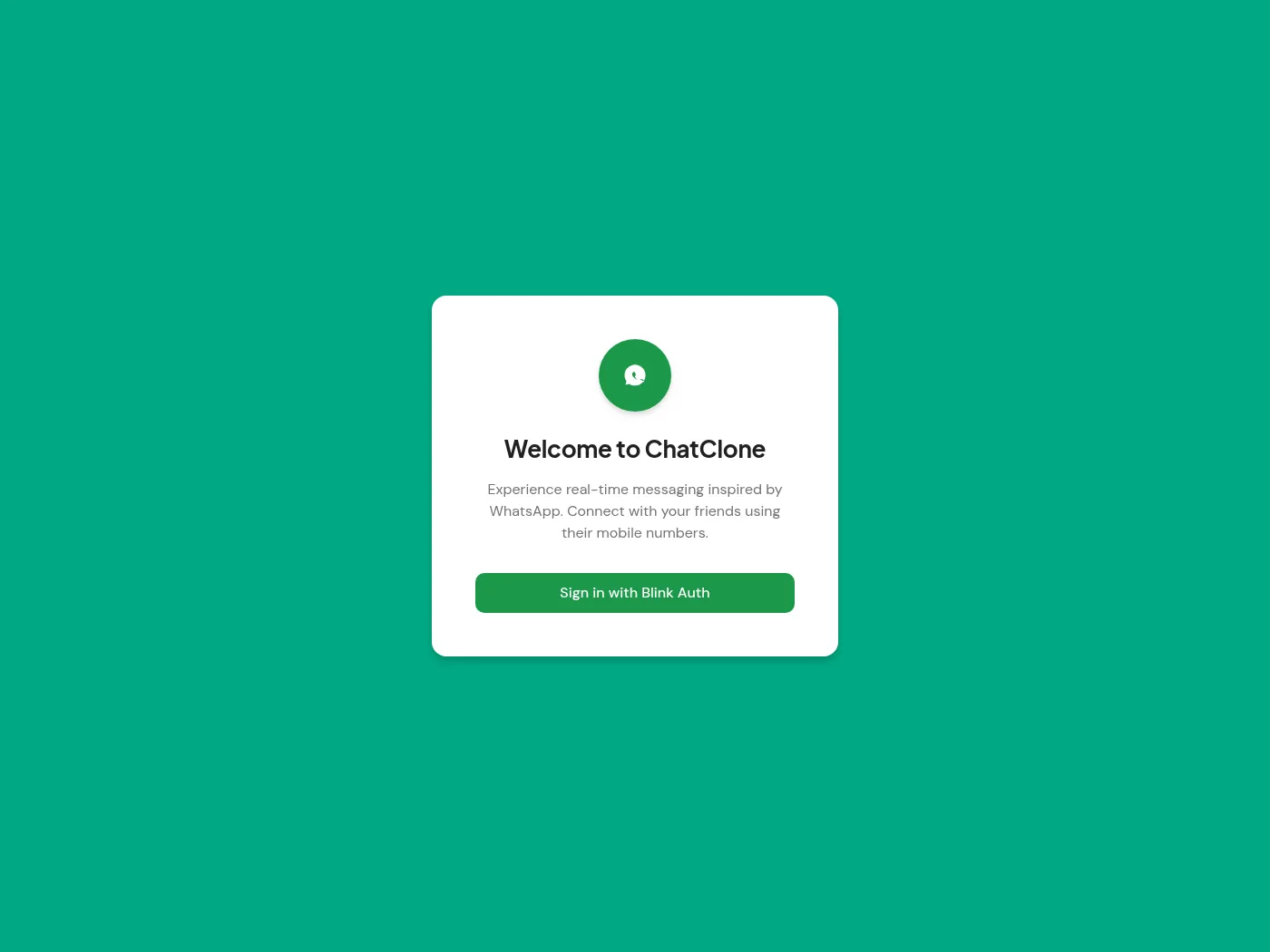 ChatClone Messenger