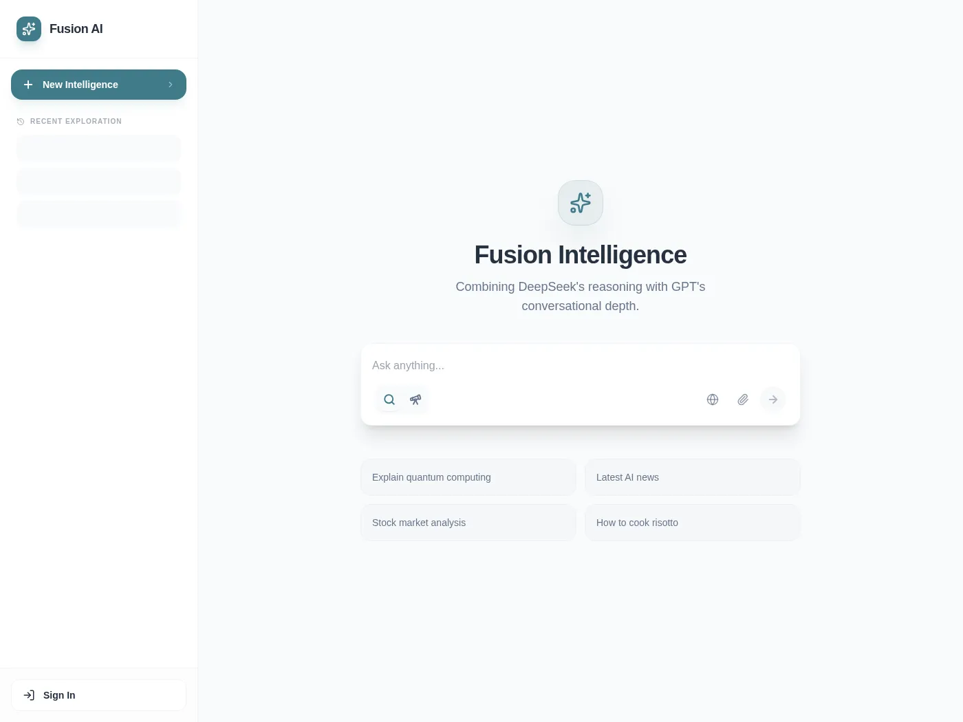 ChatDeep AI Fusion