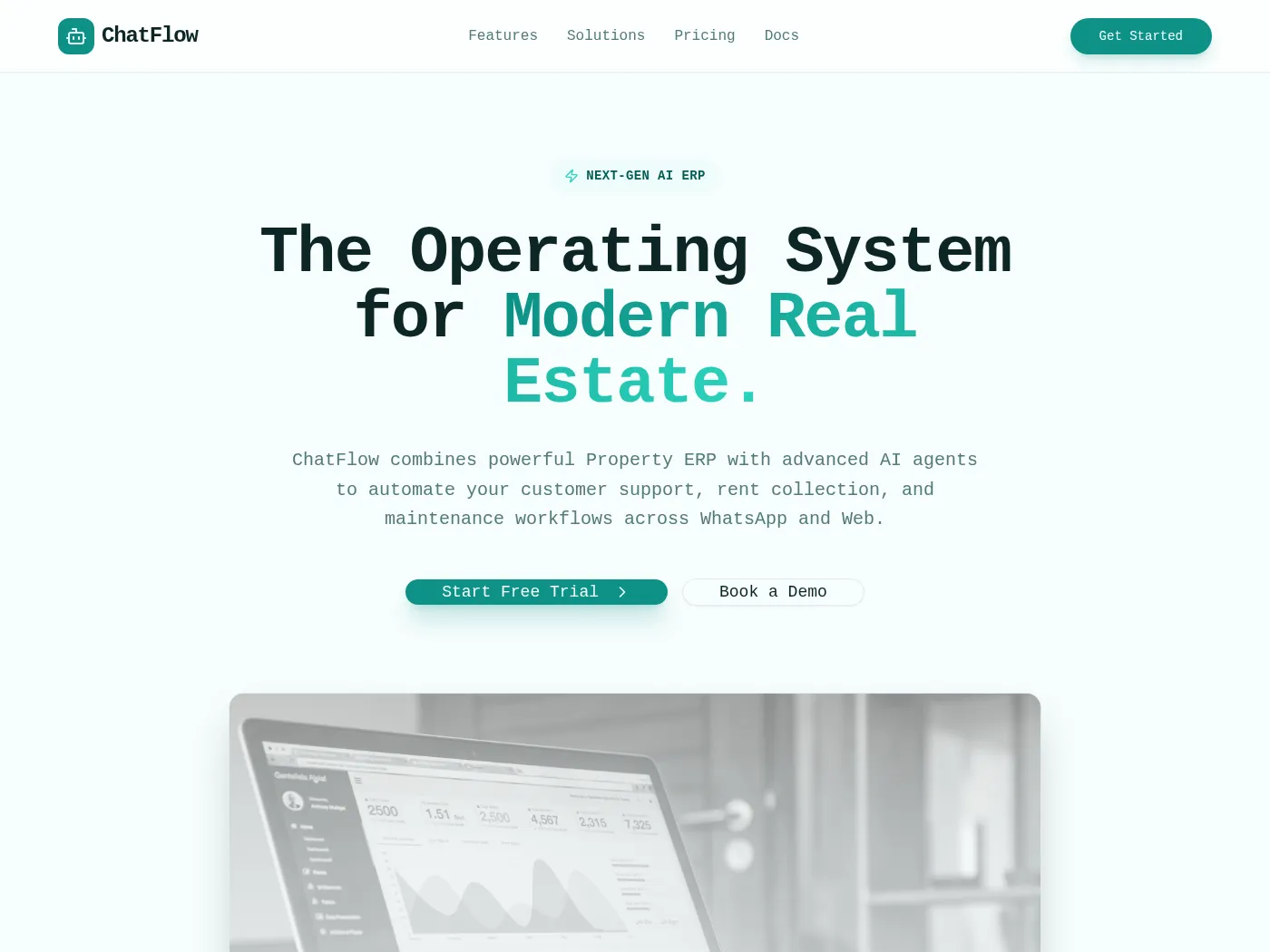 ChatFlow ERP Platform