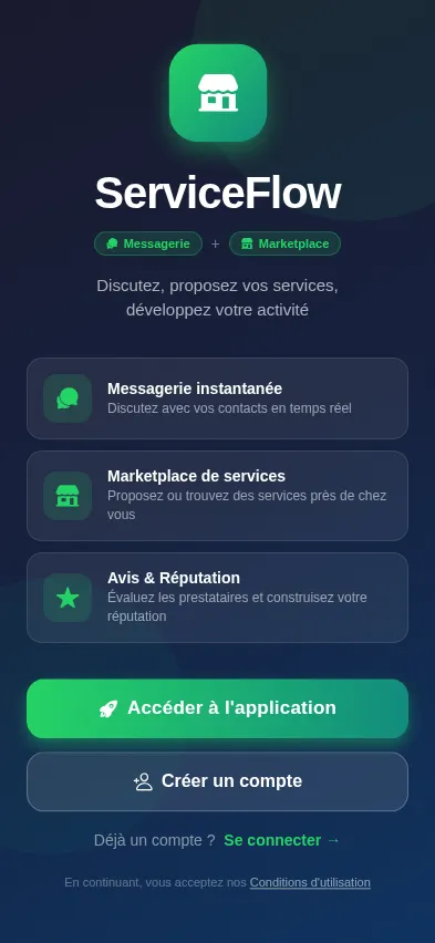ChatFlow Messenger