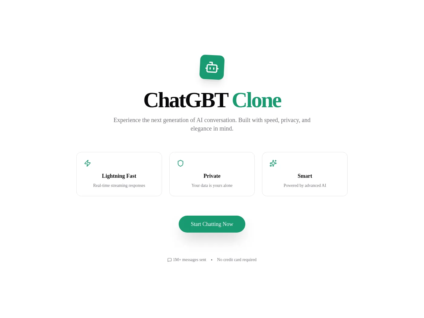 ChatGBT Clone
