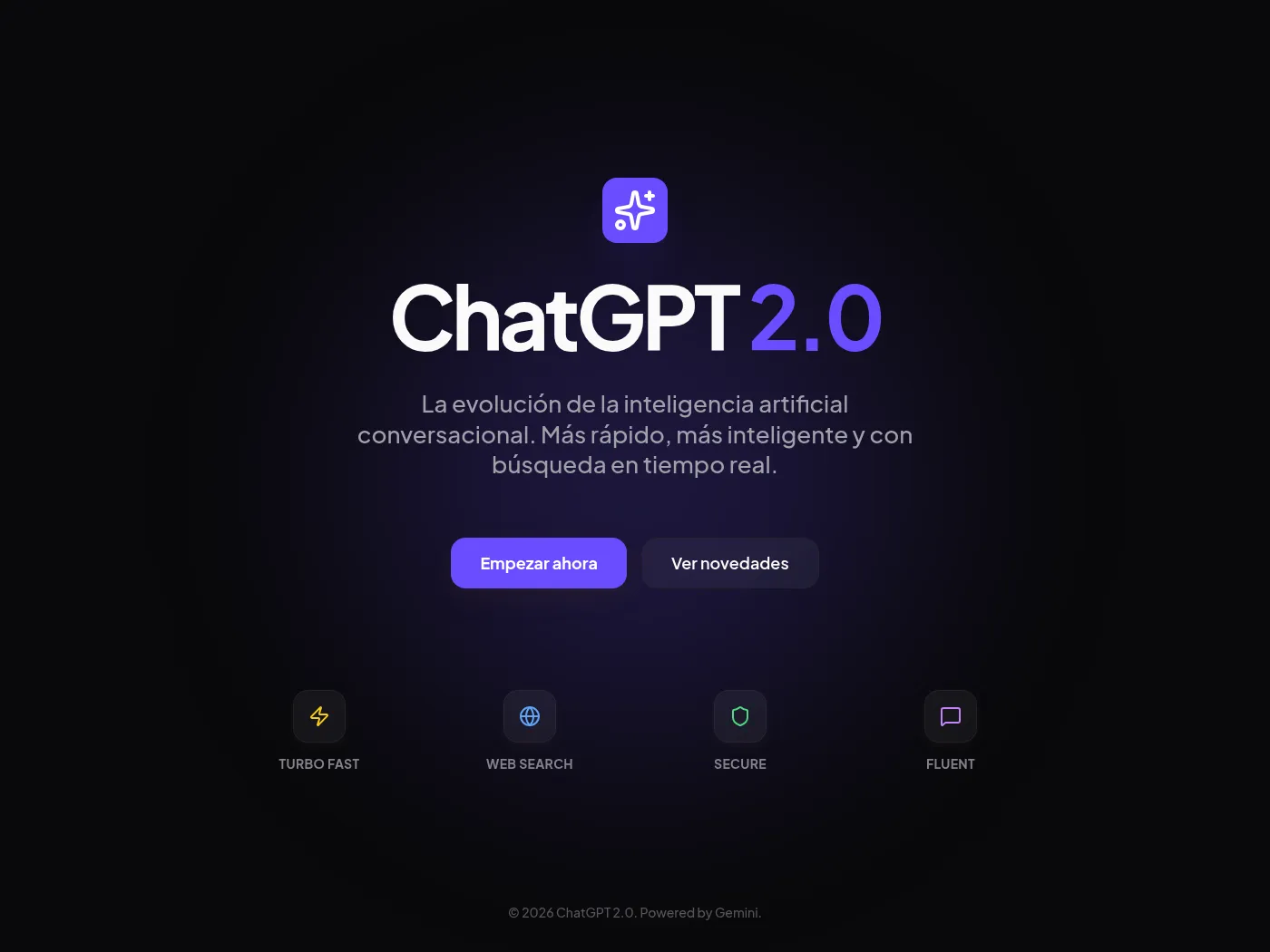 ChatGPT 2.0 Web
