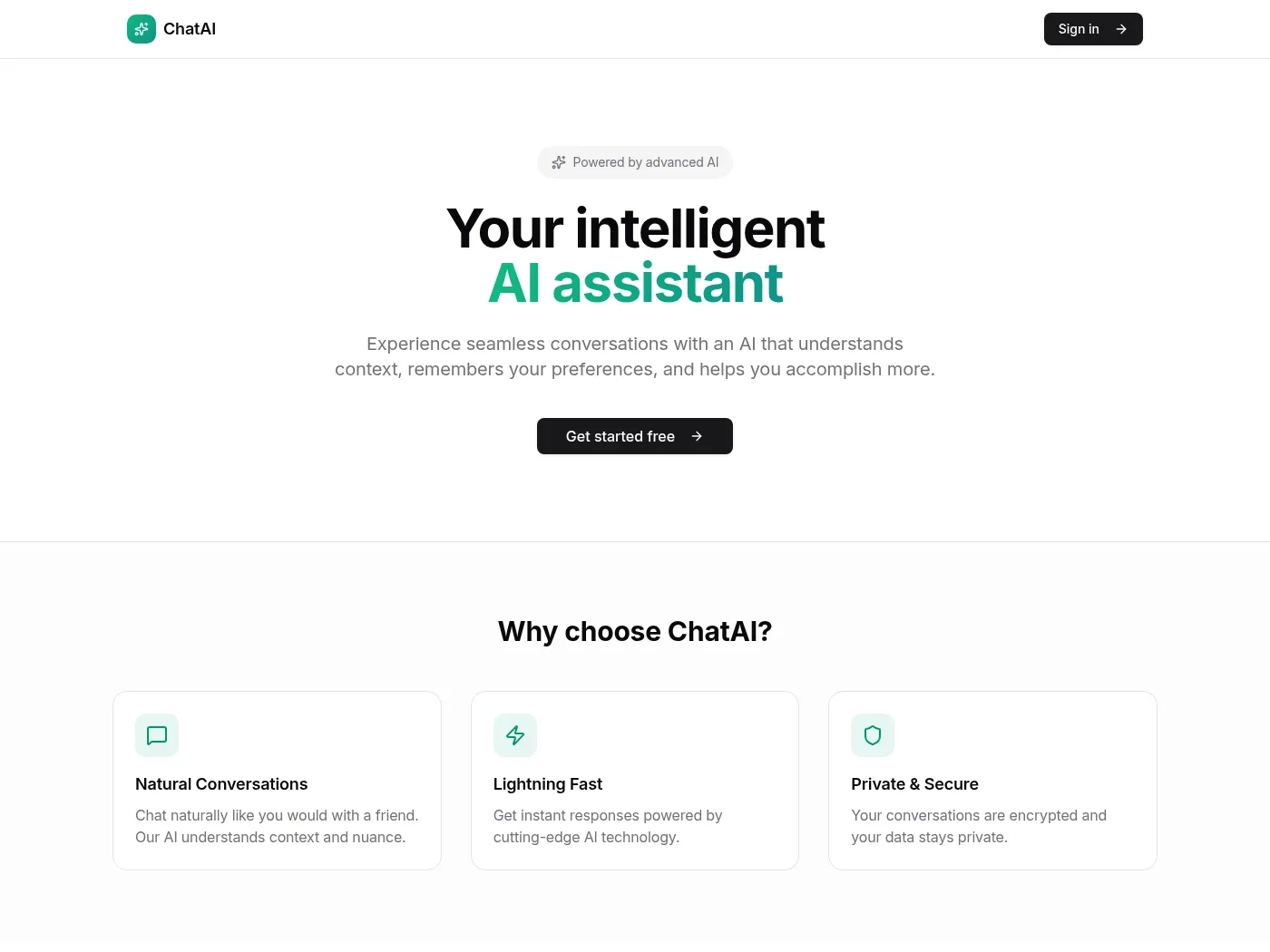 ChatAI Assistant