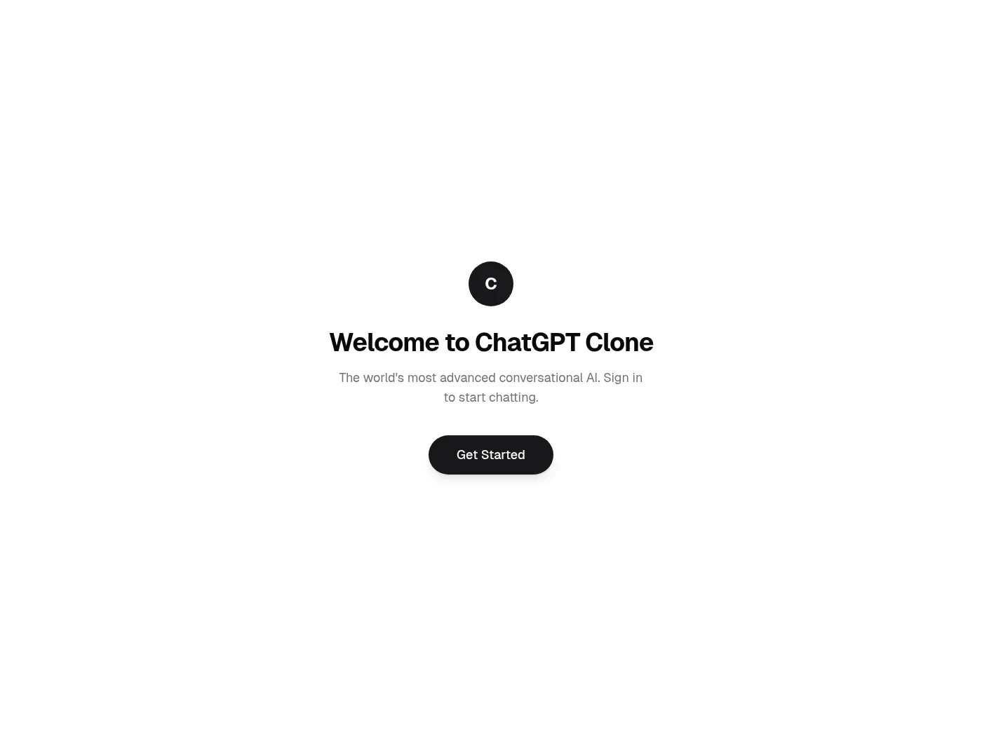 ChatGPT Clone