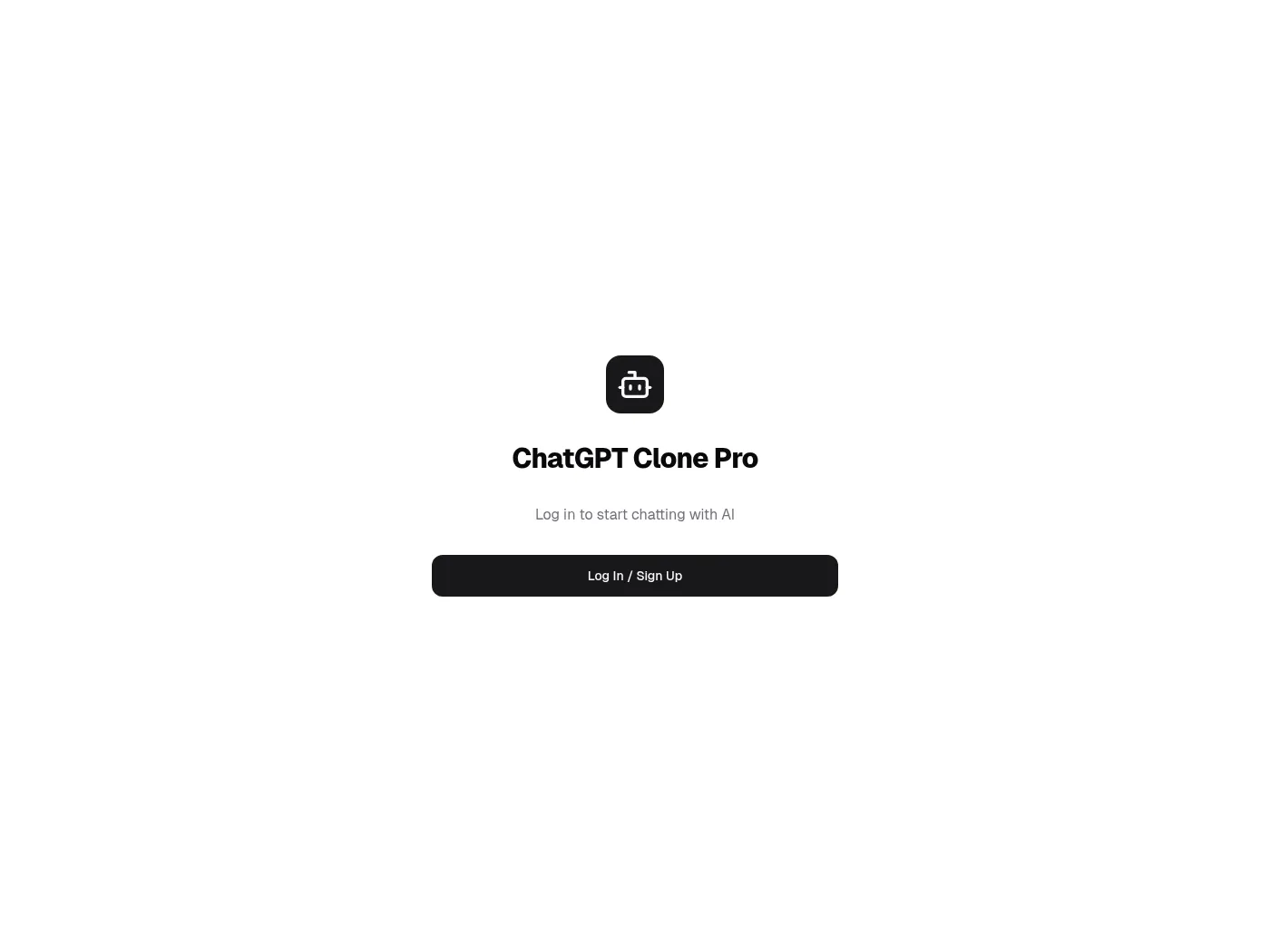ChatGPT Clone Pro