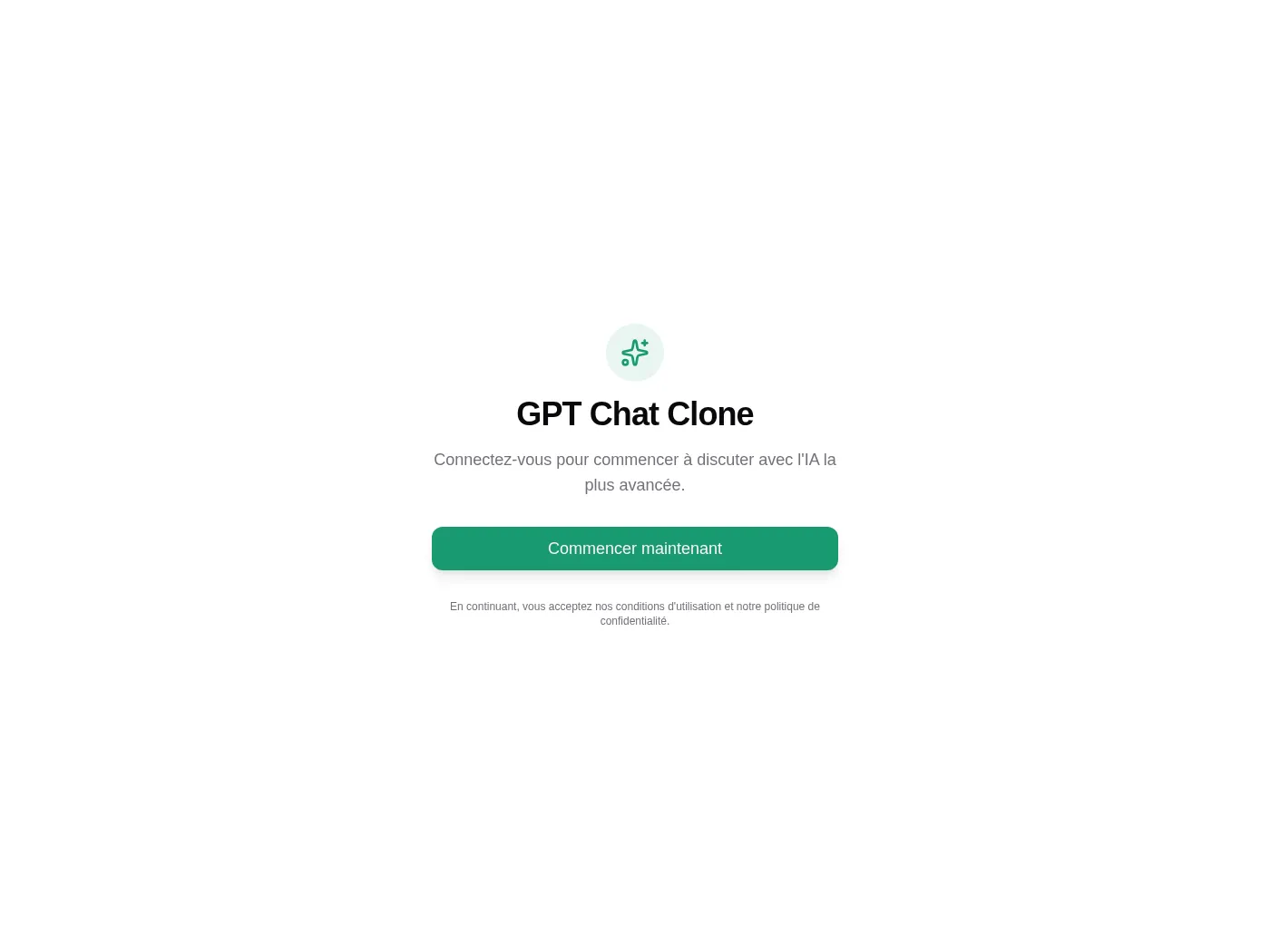 GPT Chat Clone