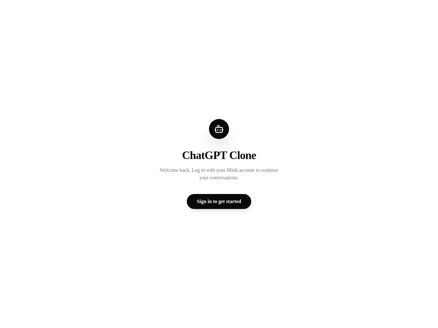 ChatGPT Clone