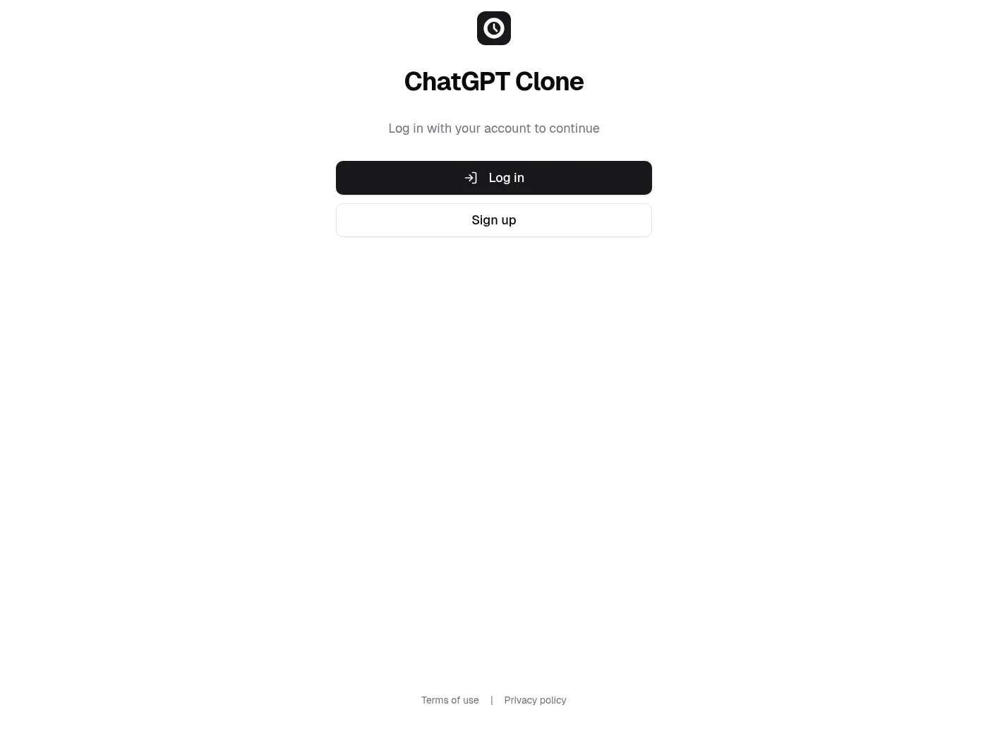 ChatGPT Clone