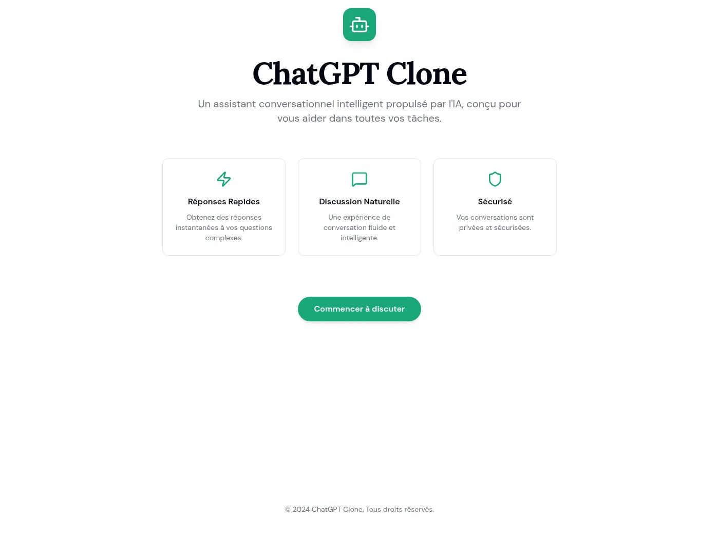 ChatGPT Clone