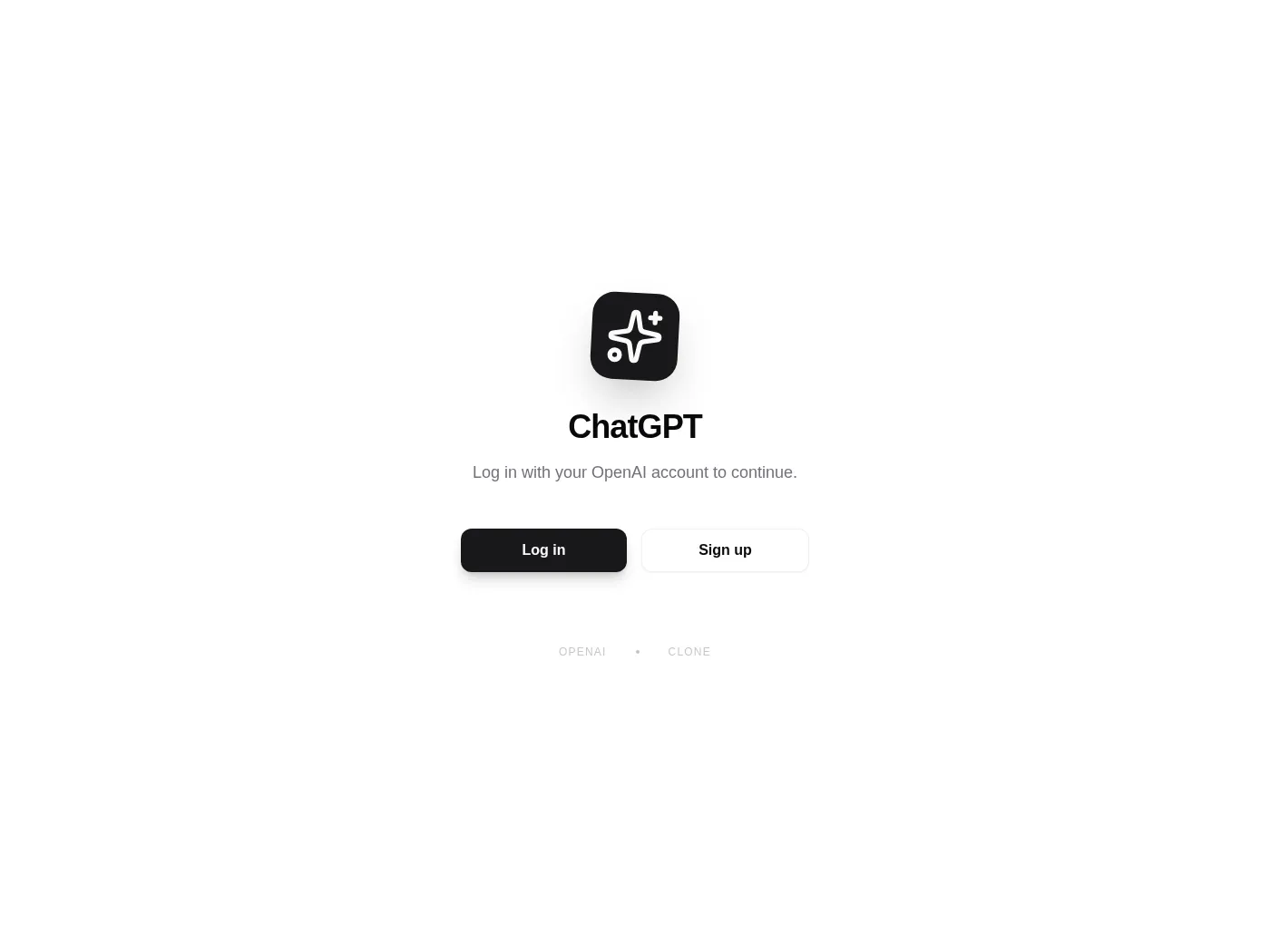 ChatGPT Clone